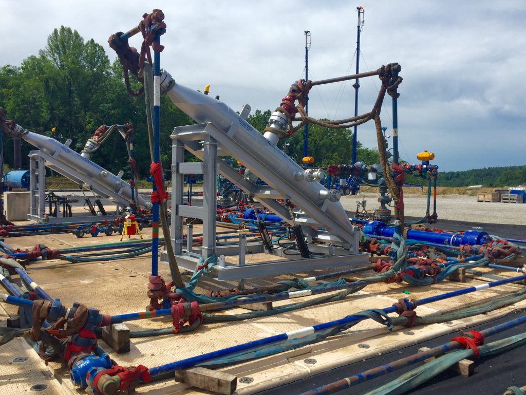 10K psi High Angle Tilt Desander - Specialized Desanders Inc.