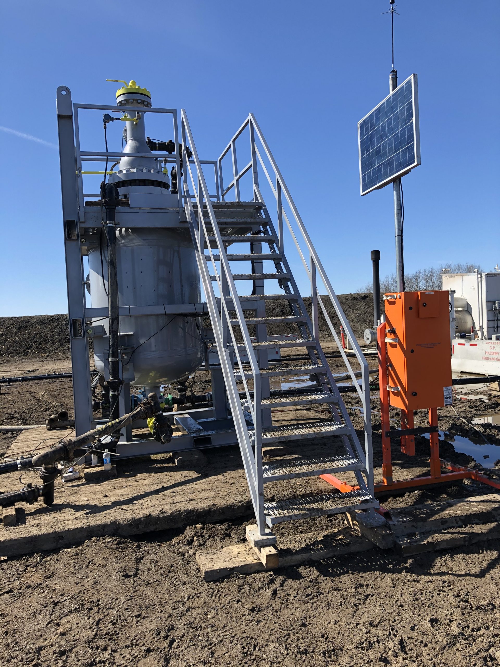 MegaPOL Barrier Desander Field Trial - Specialized Desanders Inc.